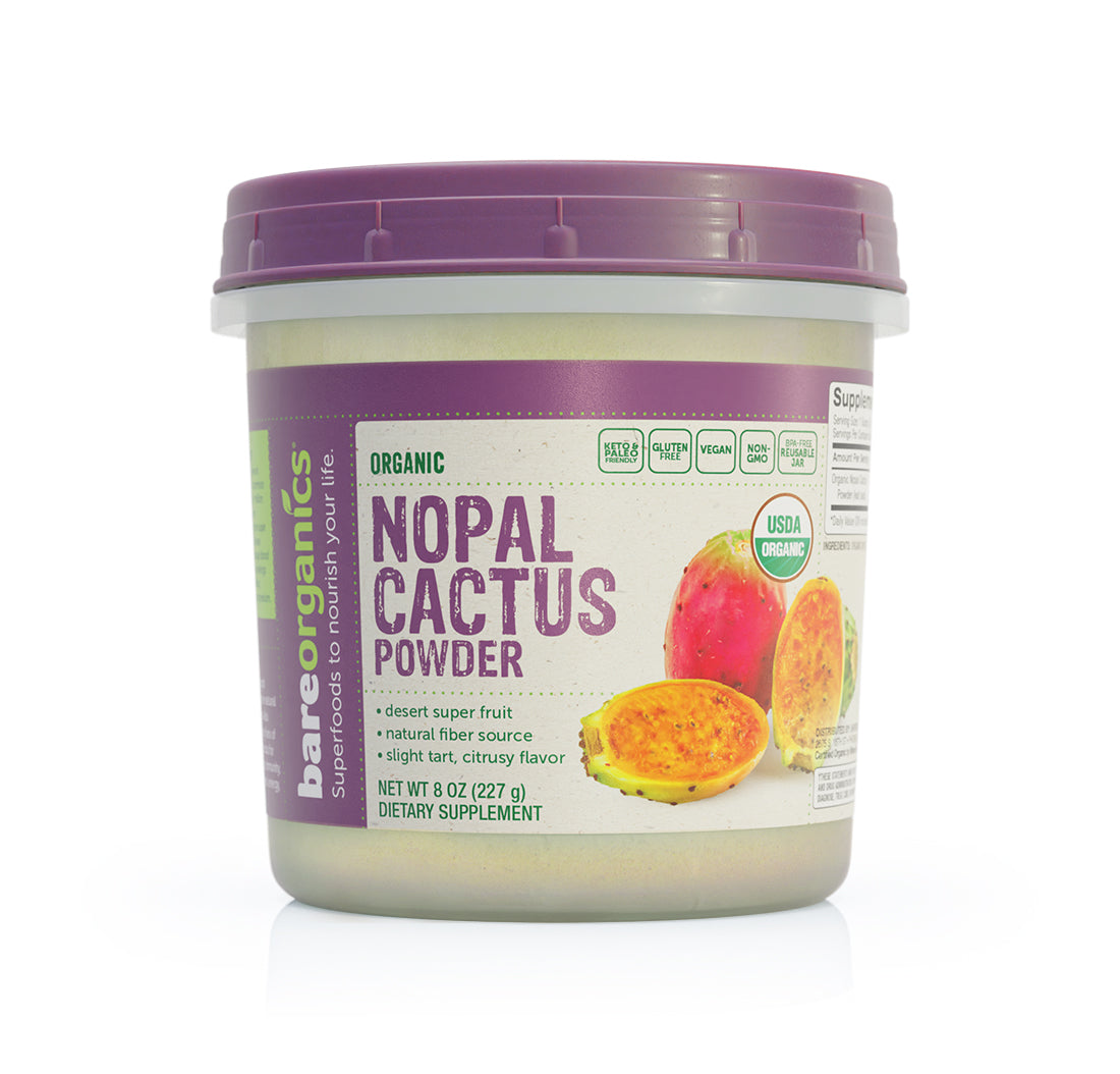 Organic Nopal Cactus Powder – BareOrganics.com