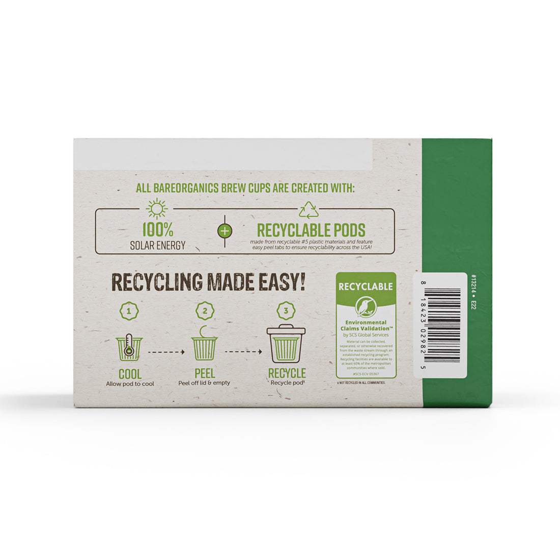 Organic Energizing Coffee With Superfoods (10ct Single Serve Cups ...